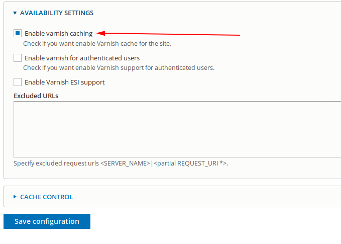 Basic configuration for Advanced Varnish | Advanced Varnish | Drupal ... Basic configuration for Advanced Varnish | Advanced Varnish | Drupal ...
