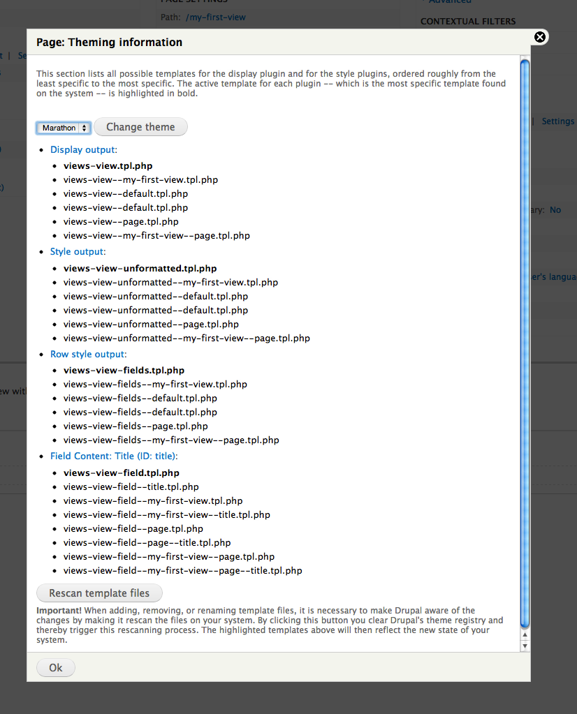 Clearer theme suggestion lists [#1777580] | Drupal.org