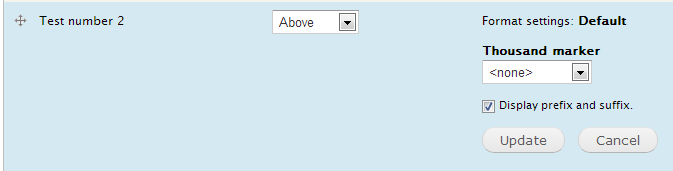 The thousand_separator for numeric fields should default to '' (nothing) instead of ' ' (space ...