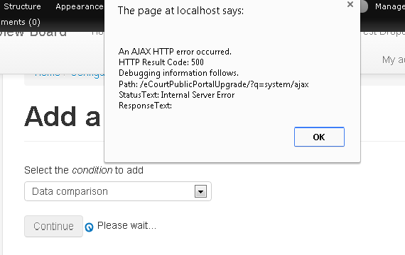 Fatal Error Unsupported operand types after update to Drupal 7.14 in Condition [#1567816 ...