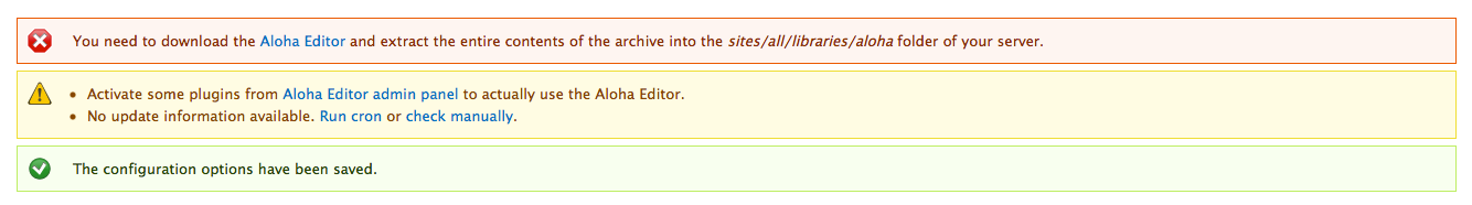 Html tags displayed as plain text in notifications [#1714196] | Drupal.org