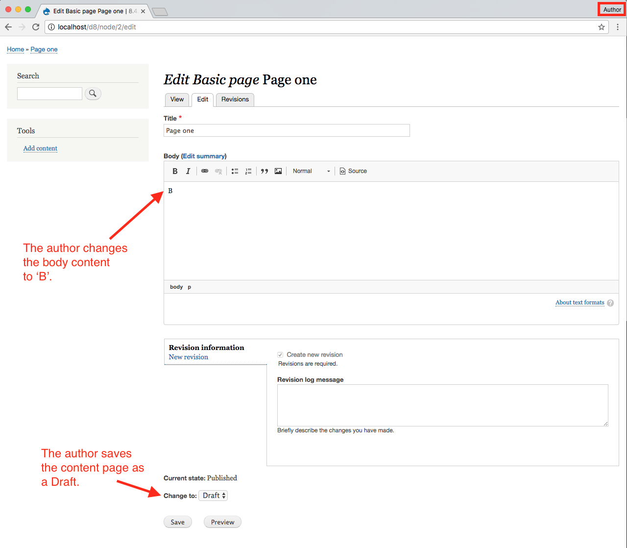 Overview | Content moderation module | Drupal Wiki guide on Drupal.org