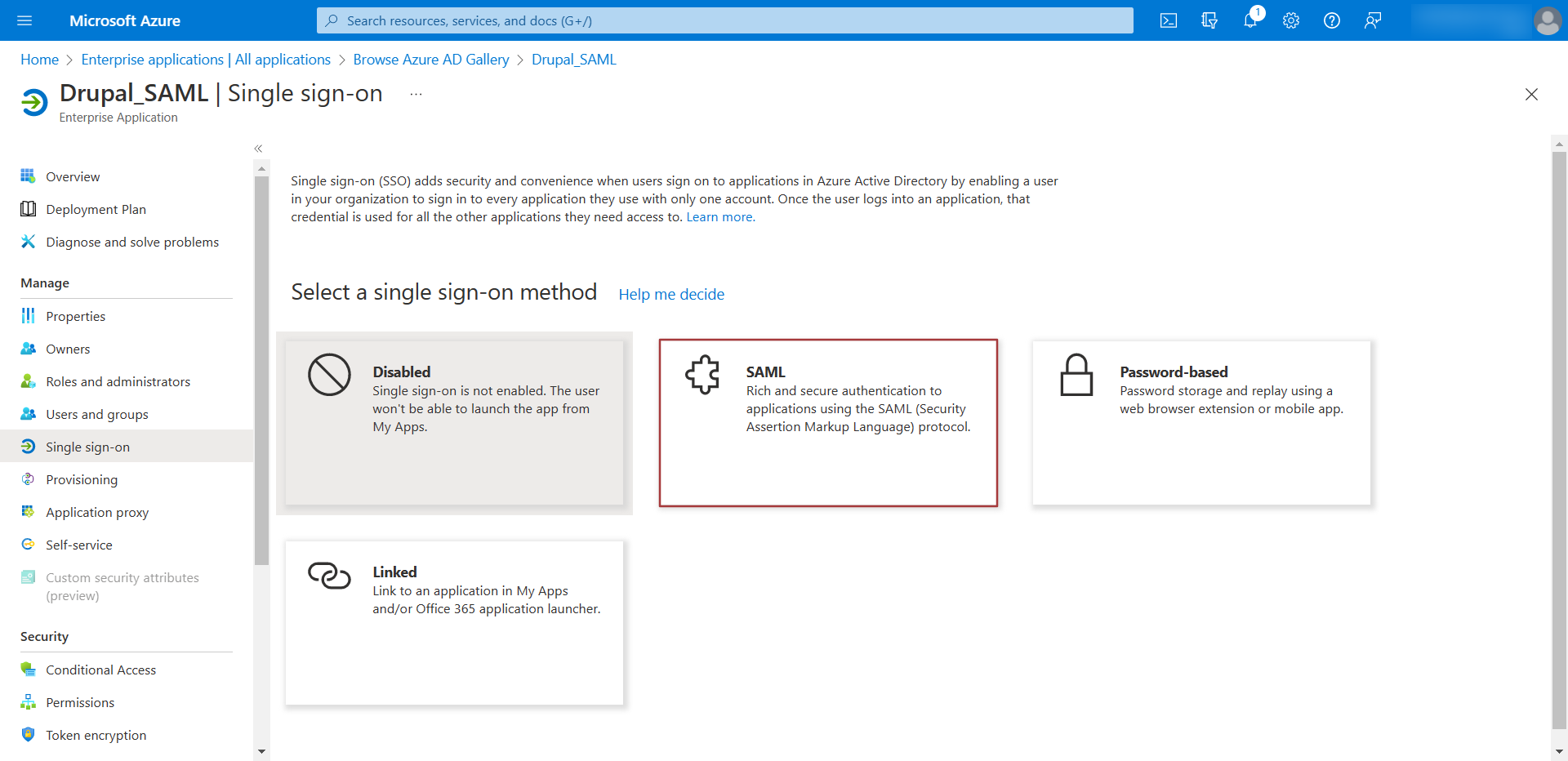 Guide for Drupal SAML Single Sign-on with Azure AD and Okta as Multiple IDP | SAML SP Single ...