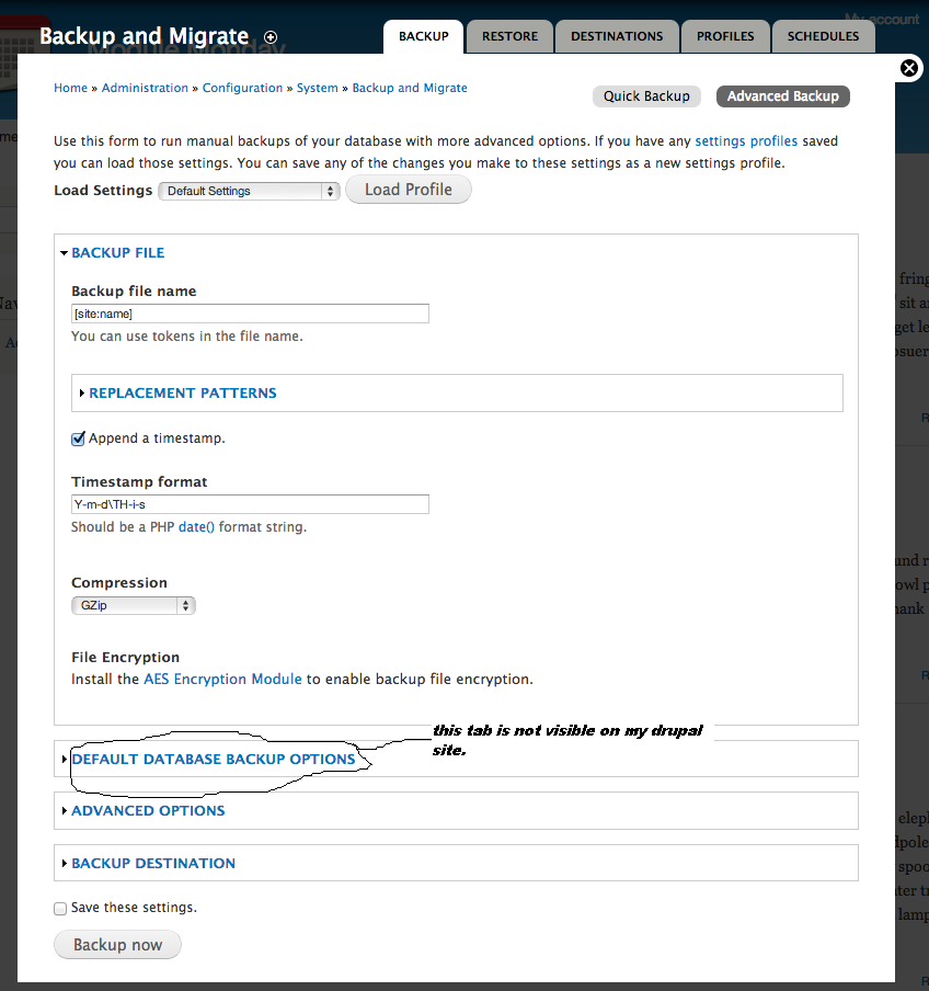 Could Not Run Backup Because The Source Db Is Missing 1999410 1699