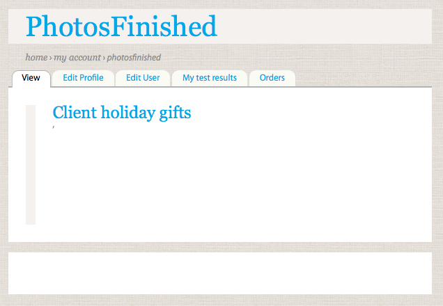 Corrupt User Profile [#1368896] | Drupal.org