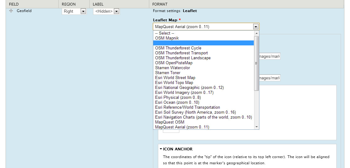Custom Map doesnt appear in Field Display [#1880170] | Drupal.org