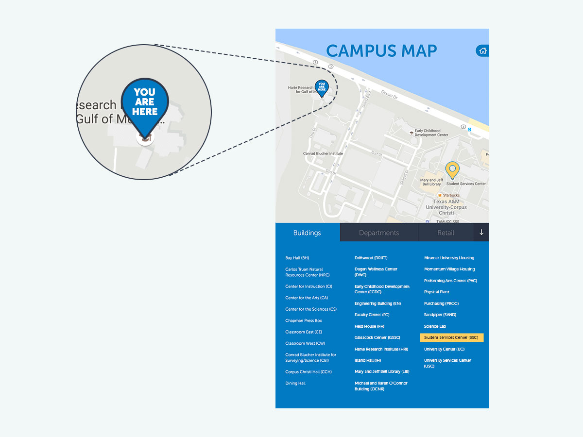 Touchscreen for Harte Research Institute for Gulf of Mexico Studies ...