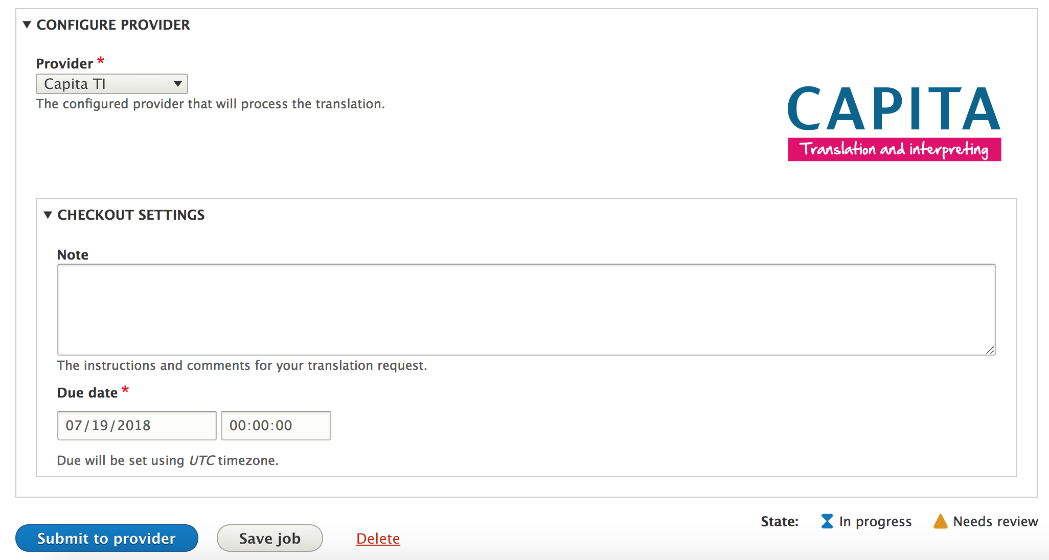 Source submission to Capita TI | Capita Translation and interpreting | Drupal Wiki guide on ...