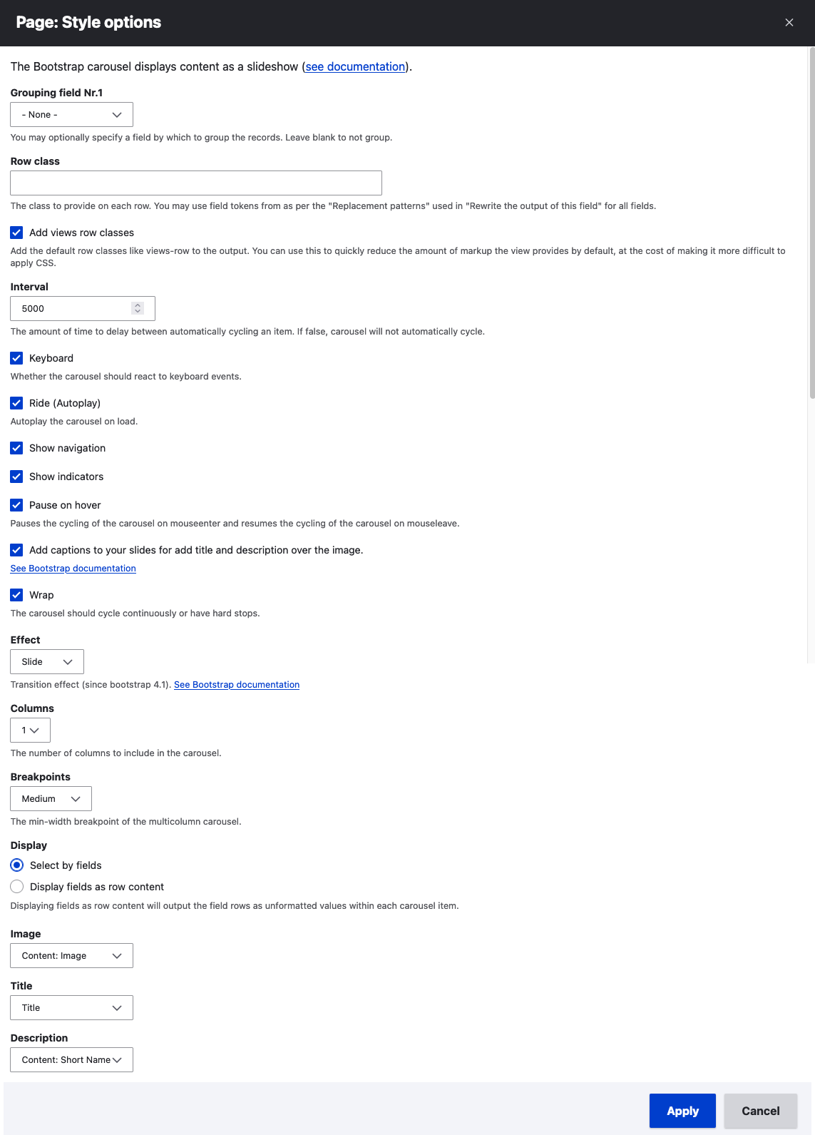 Carousel Views Bootstrap For Bootstrap 5 Drupal Wiki Guide On 7897