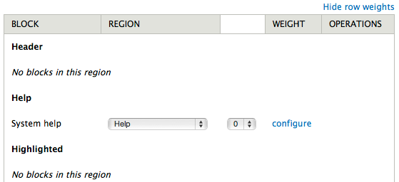 Sticky table headers need to react properly to "show/hide weights column" link [#988930 ...