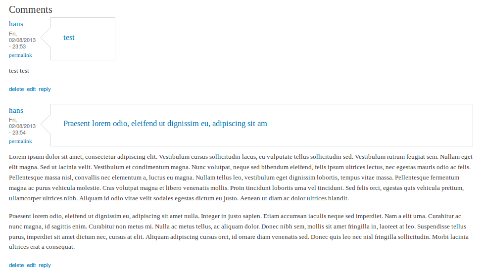 Layout of comments in narrow screens [#1902862] | Drupal.org