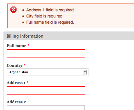 Consider altering the checkout form validation process [#842292] | Drupal.org