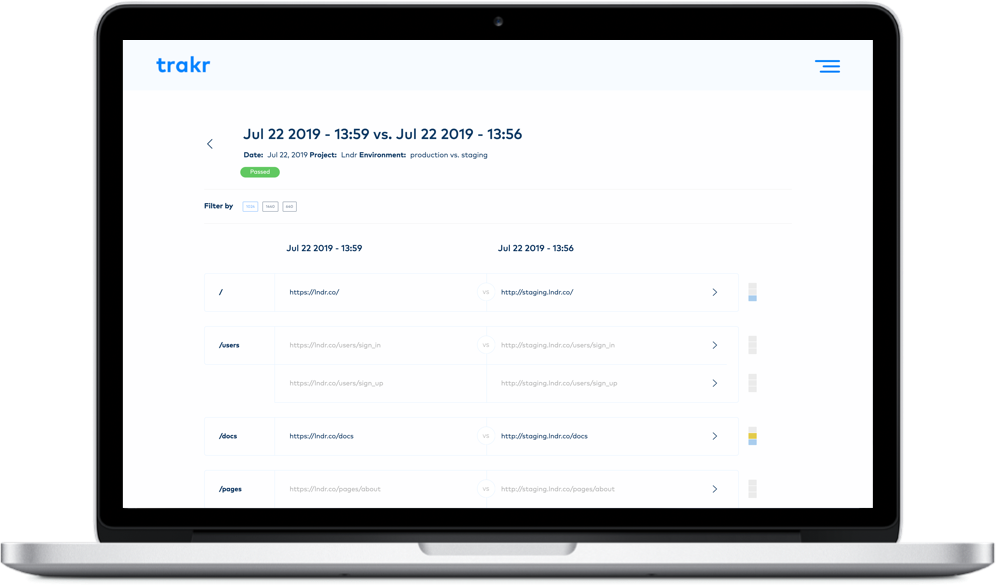 Trakr - automated visual testing/monitoring | Drupal.org Trakr - automated visual testing/monitoring | Drupal.org