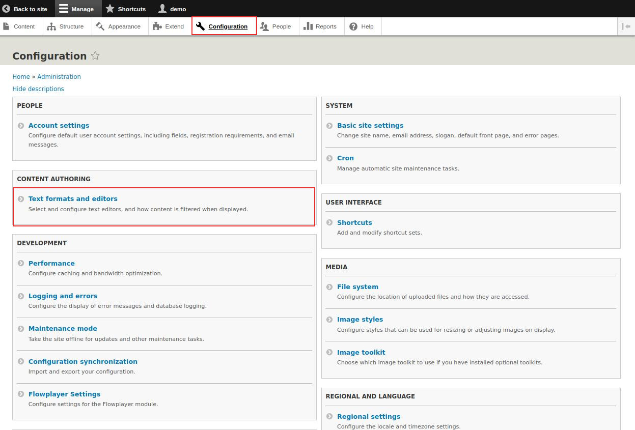 Flowplayer Drupal Org