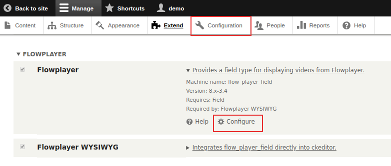 Flowplayer | Drupal.org