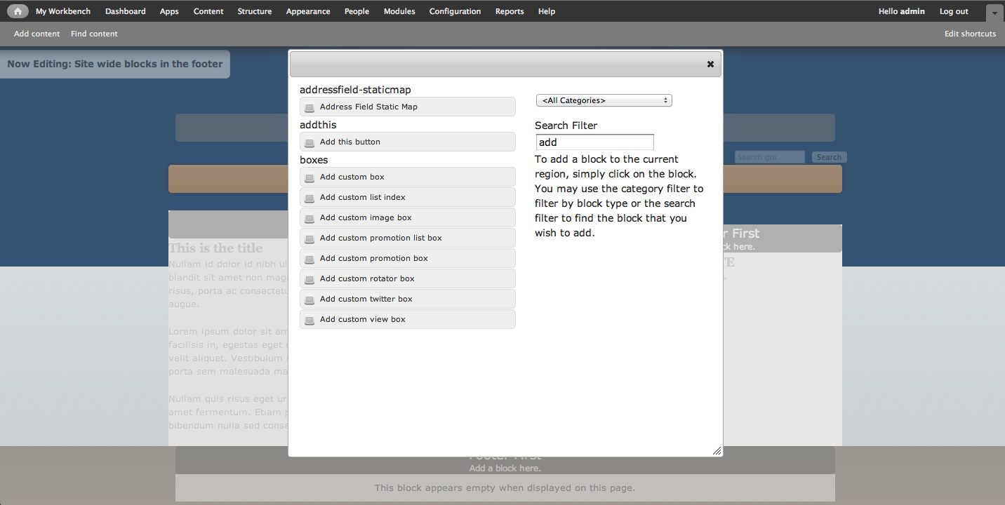 Context UI Revamp [#1050724] | Drupal.org
