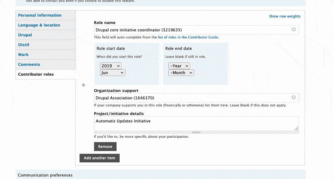 Recognizing people who hold key contributor roles in the Drupal community | Drupal.org
