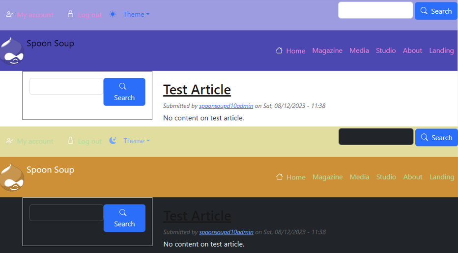Implementing Theme Toggler With Barrio Bootstrap 5 Theme | Bootstrap ...