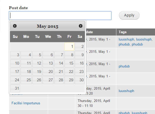 Date Formats And Exposed Filters