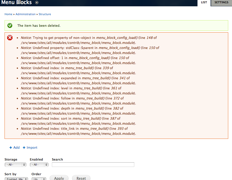 Add API for exportable menu_blocks / Features integration [#693302] | Drupal.org
