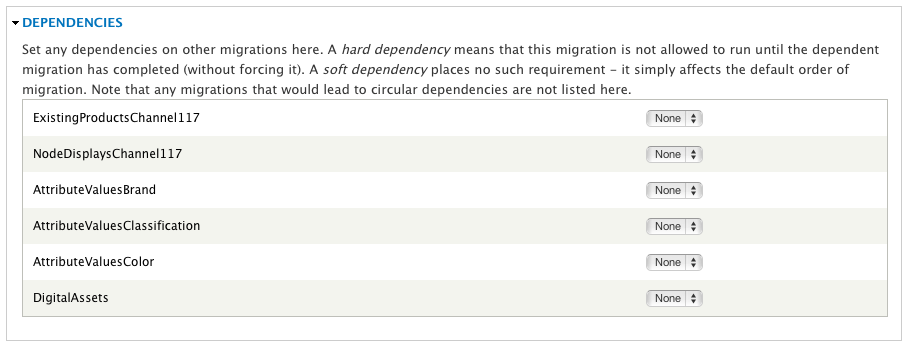 Setting up a migration group | Salsify | Drupal Wiki guide on Drupal.org