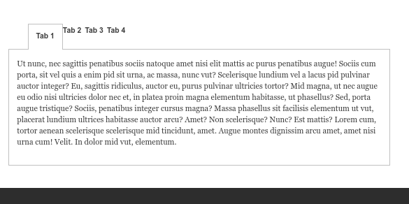 Creating Responsive Tabs | Usage | Drupal Wiki guide on Drupal.org