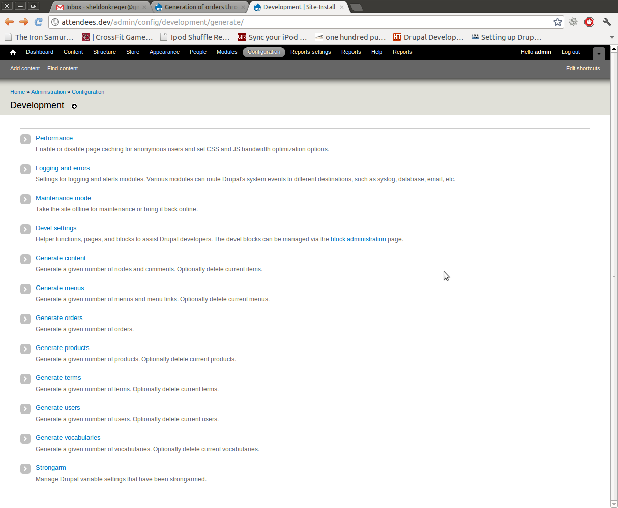 Generation of orders through Commerce Devel Generate [#1681826] | Drupal.org