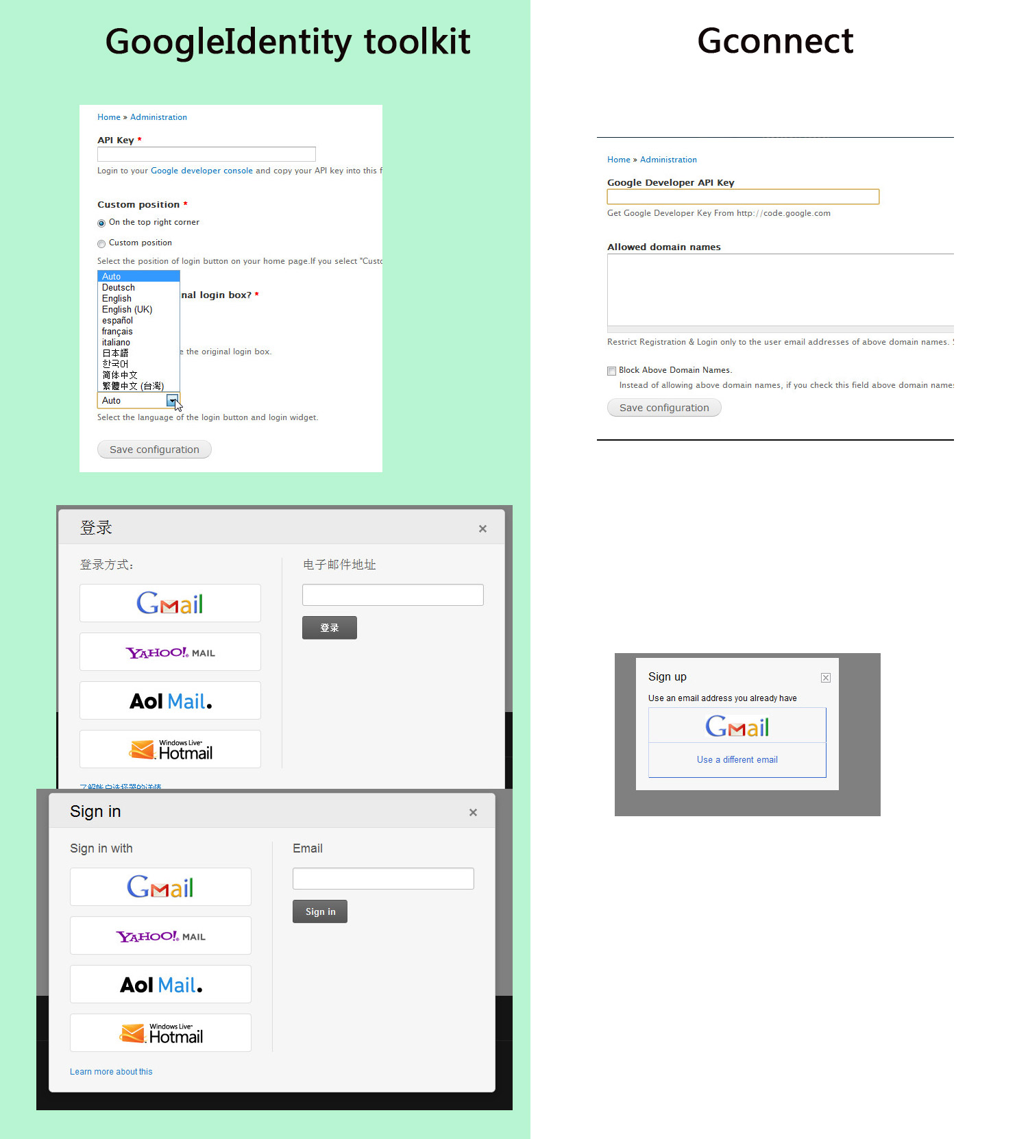 Google Identity Toolkit [#1359162] | Drupal.org