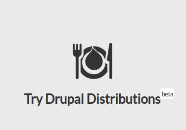 Try Drupal Distributions | Drupal.org