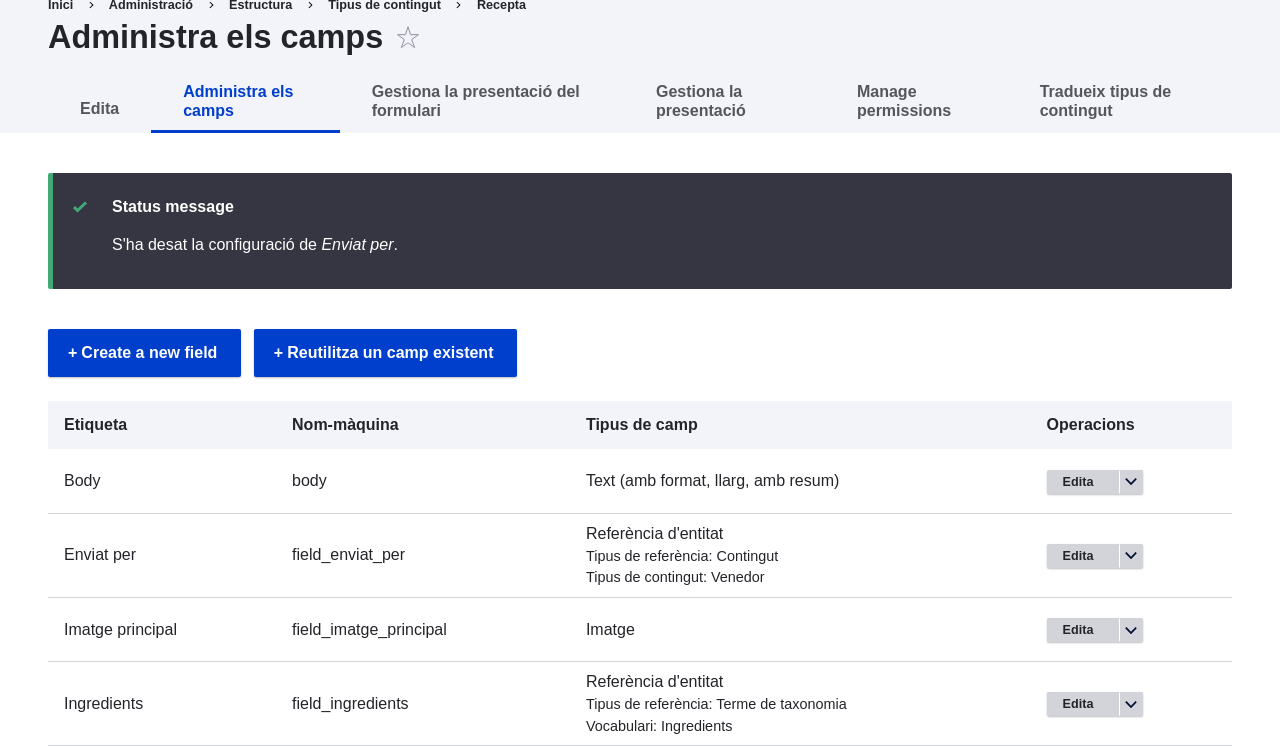 6.7. Adding a Reference Field | Capítol 6. Configuració de l’estructura del contingut | Guia d ...