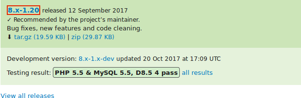 13 6 Updating A Module Chapter 13 Security And Maintenance Drupal