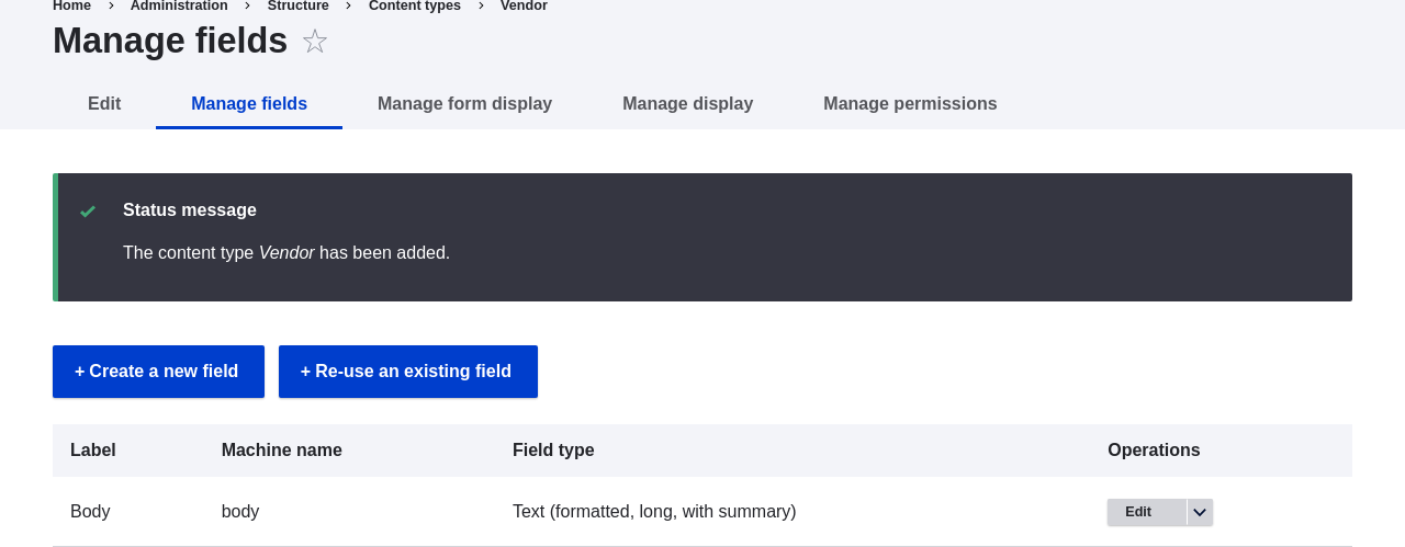 61 Adding A Content Type Chapter 6 Setting Up Content Structure Drupal User Guide Guide 9055