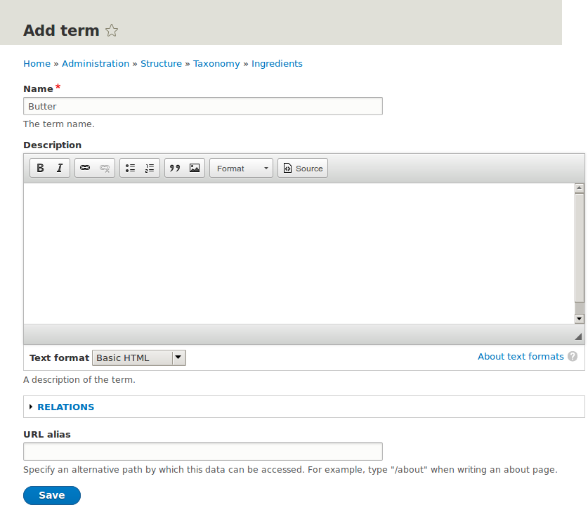 6.6. Setting Up a Taxonomy | Capítulo 6. Configuración de la estructura de contenido | Guía de ...