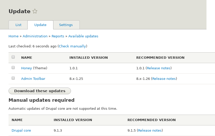 13 7 Updating A Theme Chapter 13 Security And Maintenance Drupal