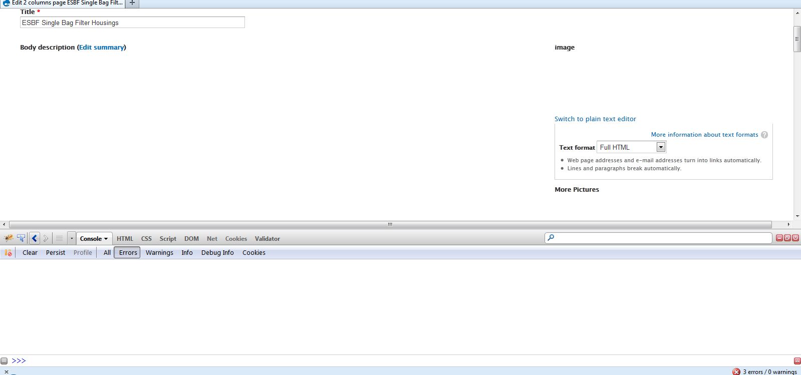 Ck editor window does not show up on a new host [#1814384] | Drupal.org