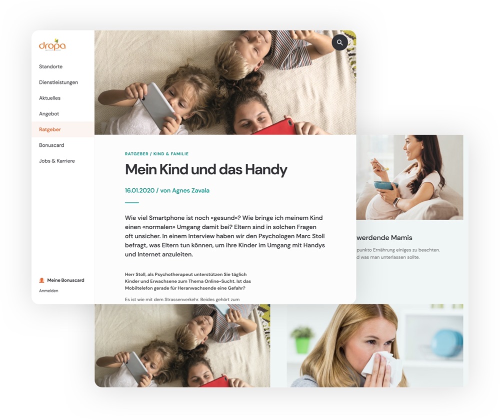 DR. BÄHLER DROPA AG - Website Relaunch | Drupal.org