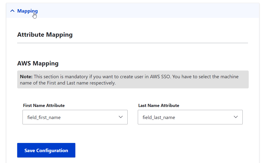 AWS as SCIM Server | Sync / Provision : Drupal to other applications ...