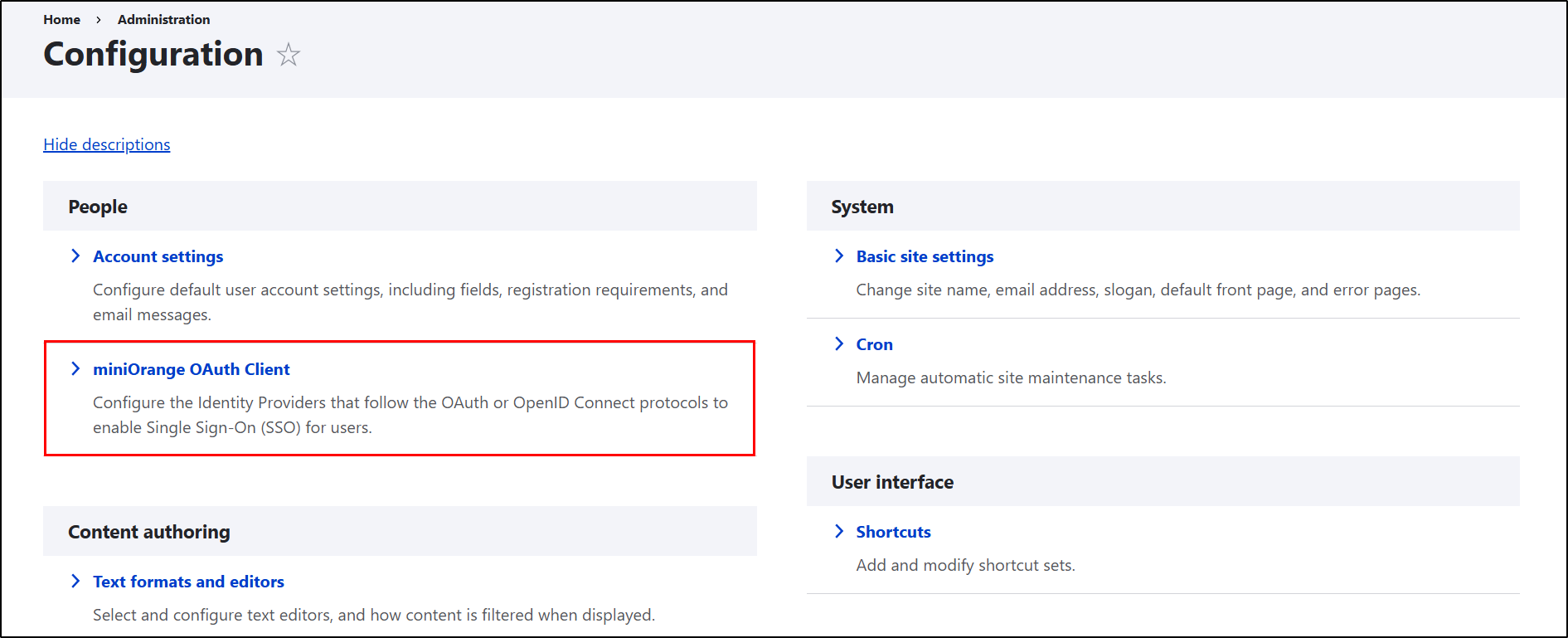 Facebook OAuth SSO Setup | OAuth & OpenID Connect Login - OAuth2 Client SSO Login | Drupal Wiki ...