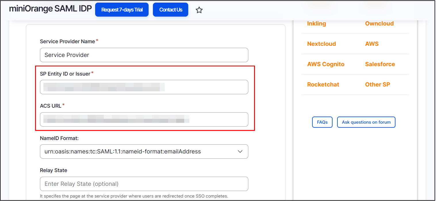 Sso Setup With Owncloud Using Drupal Idp Saml Idp 20 Single Sign On