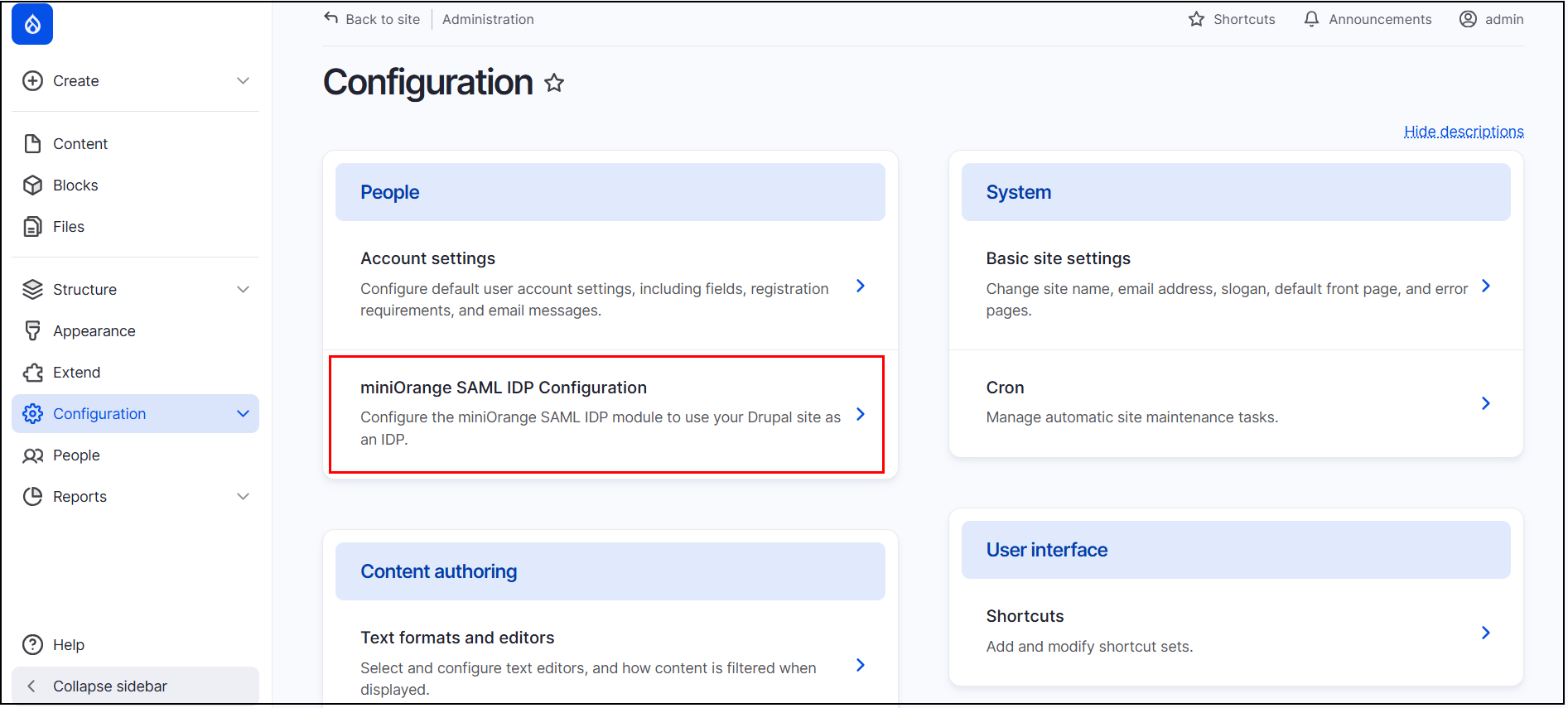SSO setup with Workplace using Drupal IdP | SAML IDP 2.0 Single Sign On (SSO) - SAML Identity ...