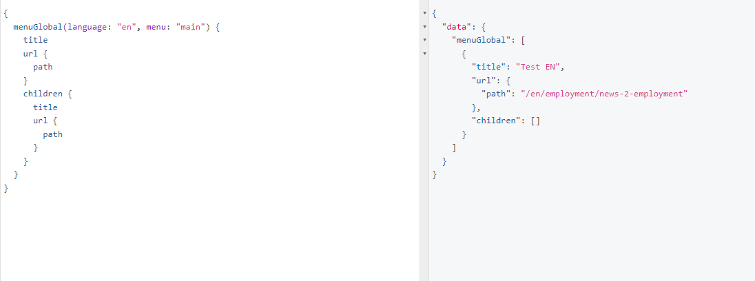 GraphQL - Group menu | Drupal.org