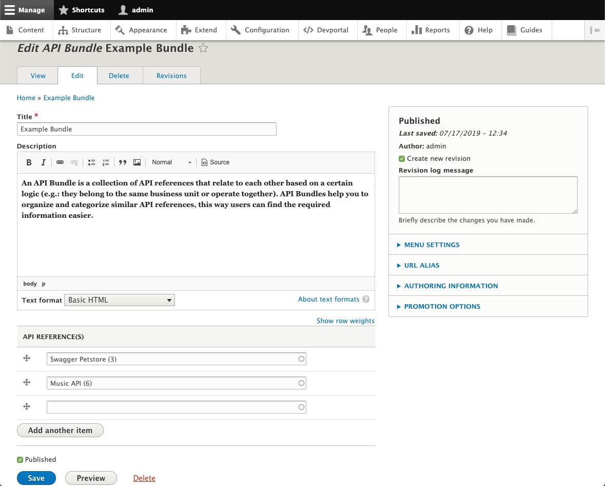 Devportal module package (8.x-2.0) | Devportal 8.x-2.0 | Drupal Wiki ...