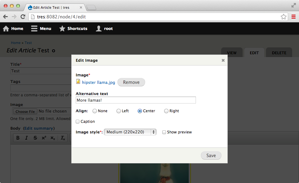 [drupalImage] Optionally apply image style to images uploaded in CKEditor 5 [#2061377] | Drupal.org