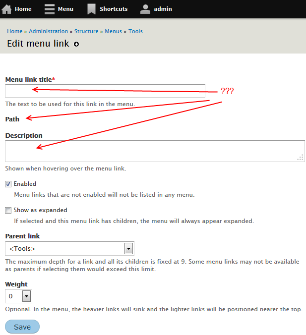 node/add page misses content types when menu links are moved or disabled [#1009982] | Drupal.org