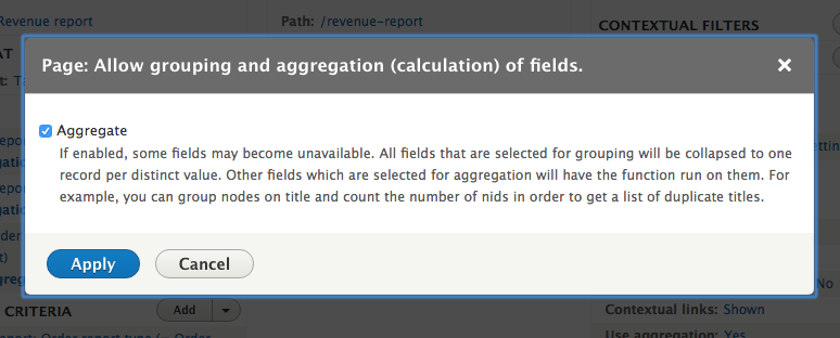 Creating a report in Views | Commerce Reporting | Drupal Wiki guide on Drupal.org