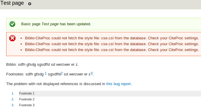 CiteProc error: Biblio-CiteProc could not fetch the style file: cse from the database. [#1451932 ...