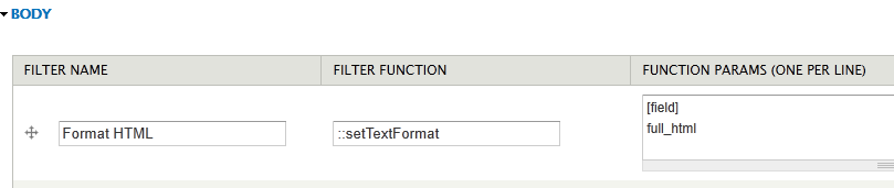 Importing into a html field but it keeps displaying as text [#1467858] | Drupal.org