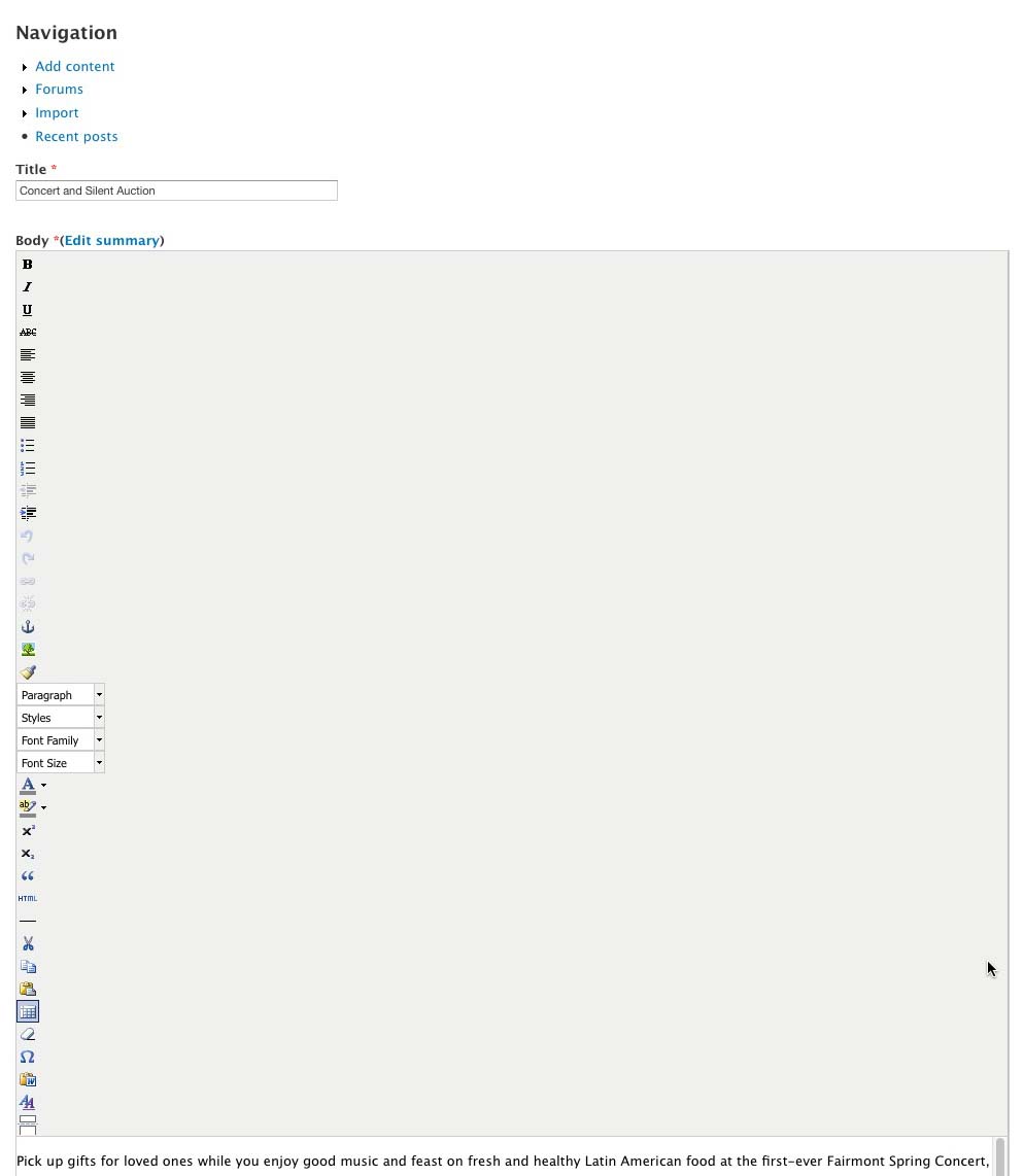 Weird float on TinyMCE buttons [#1816294] | Drupal.org