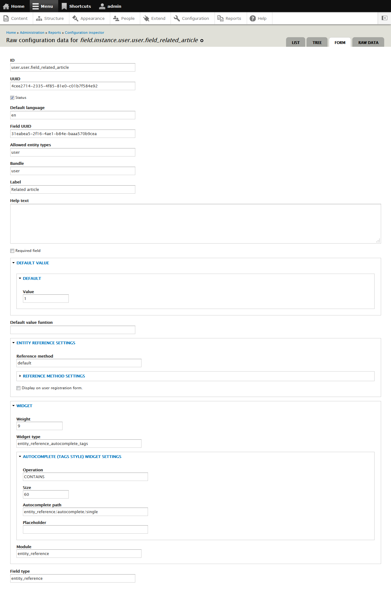 Provide config schema to field types, widgets and storage in entity_reference module [#1983902 ...