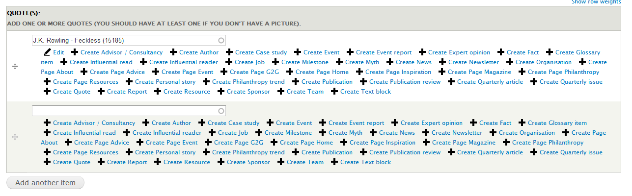 Document how to expose the "Search references" function on a reference ...